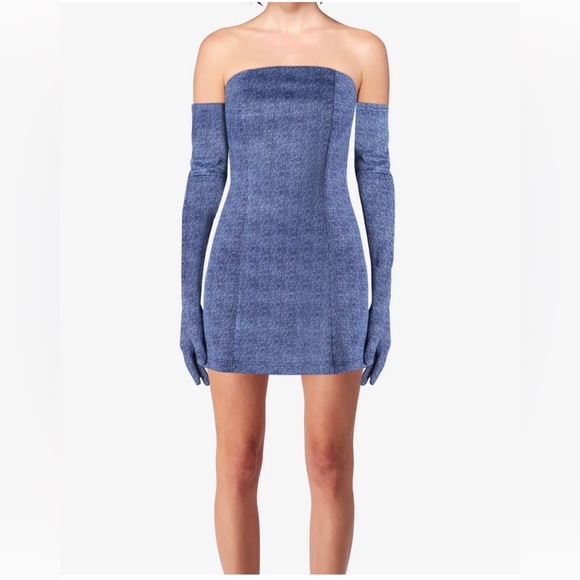 Miscreants | Dresses | Miscreants Mini Dress With Gloves | Poshmark